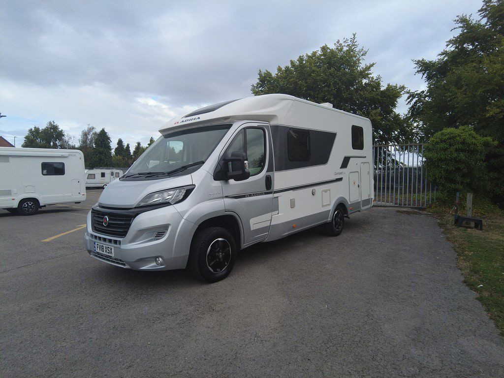 Used 2018 ADRIA COMPACT PLUS SL motorhome For Sale in Derbyshire | Don ...